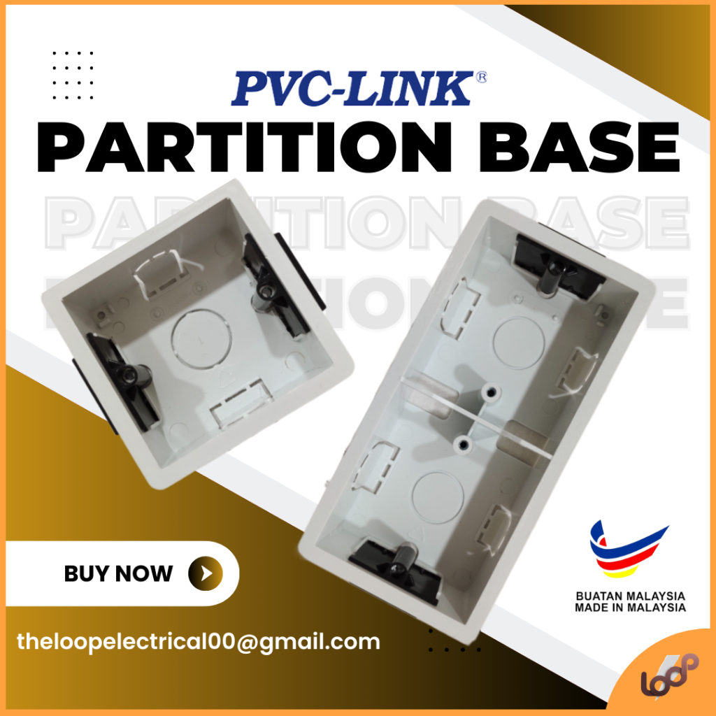 [READY STOCK] PVC PARTITION BASE (KOTAK PARTITION PVC) 3X3 / 3X7 (HEAVY ...