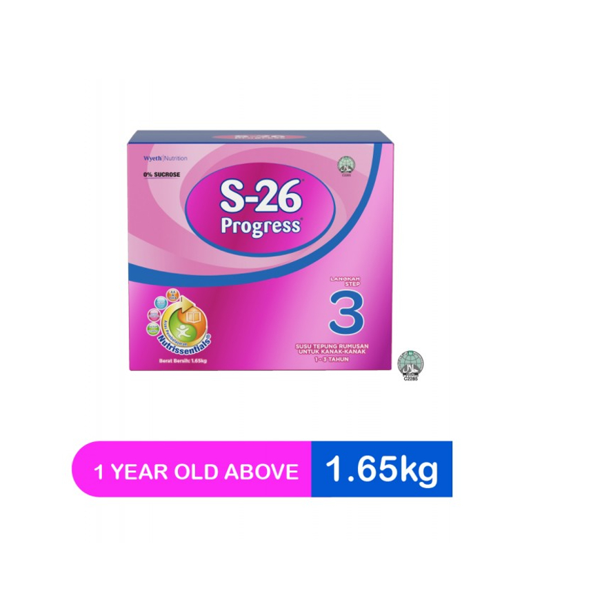 S26 Progress Step 3 (1.65kg) (Wyeth) | Shopee Malaysia