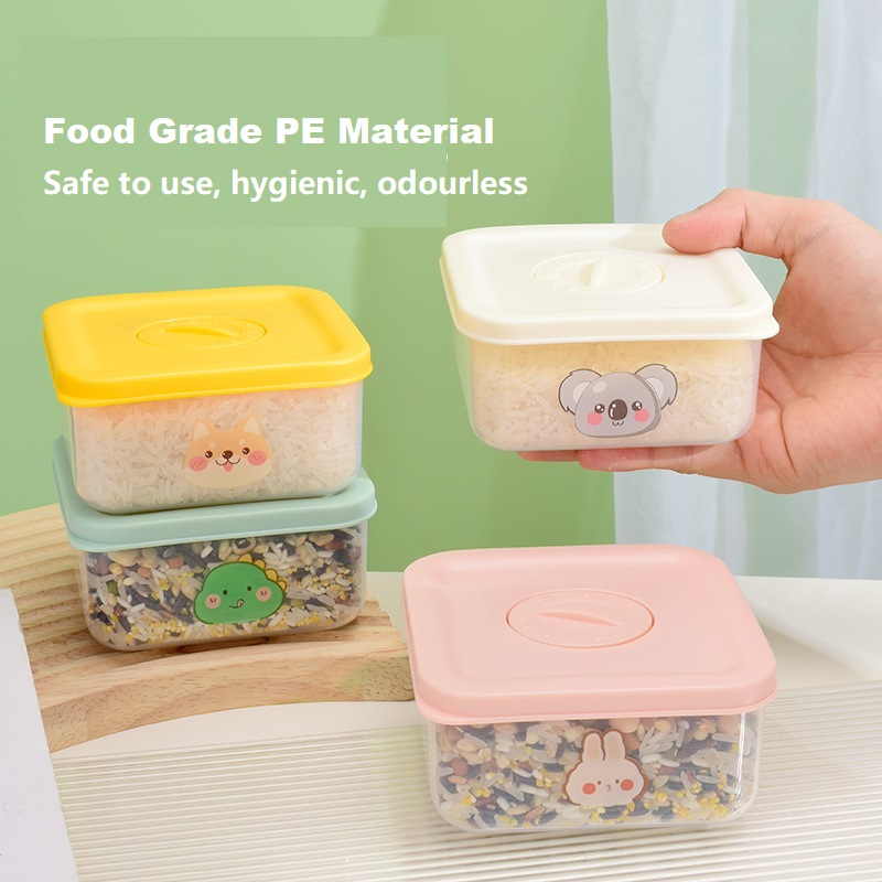 Small Food Container Box, Food Storage Box, Transparent Containers With ...