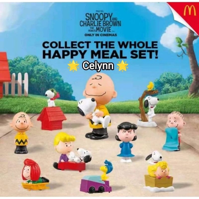 McDonald's McDonalds Mcd Happy Meal Toy 2015 Snoopy And Charlie Brown ...