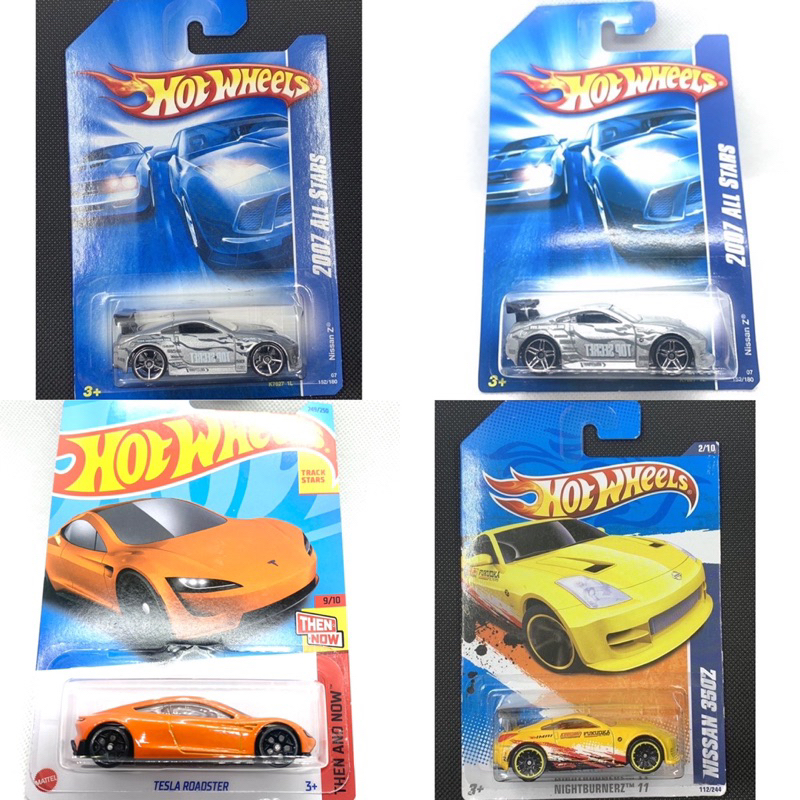 hot wheels Nissan z 350Z top secret Tesla roadster Nissan 350Z ...