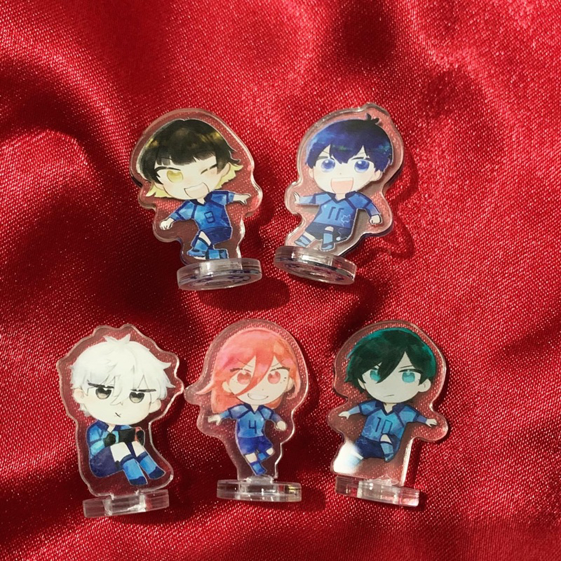 Blue lock mini standees Isagi Rin Bachira Nagi Chigiri | Shopee Malaysia