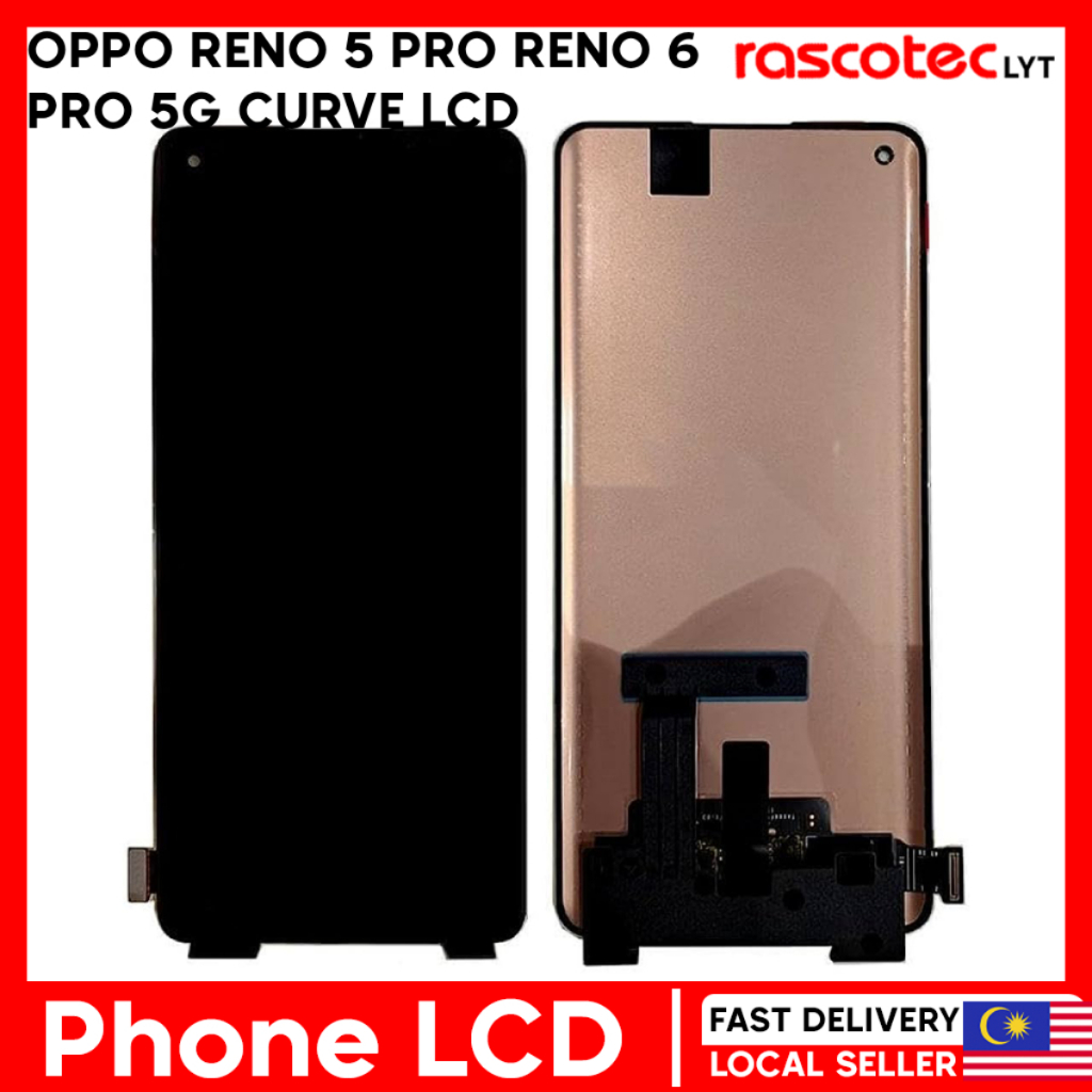 Oppo Reno 5 Pro / Reno 6 Pro 5G Curve Reno5 Reno6 Pro CPH2201 PEPM00 ...