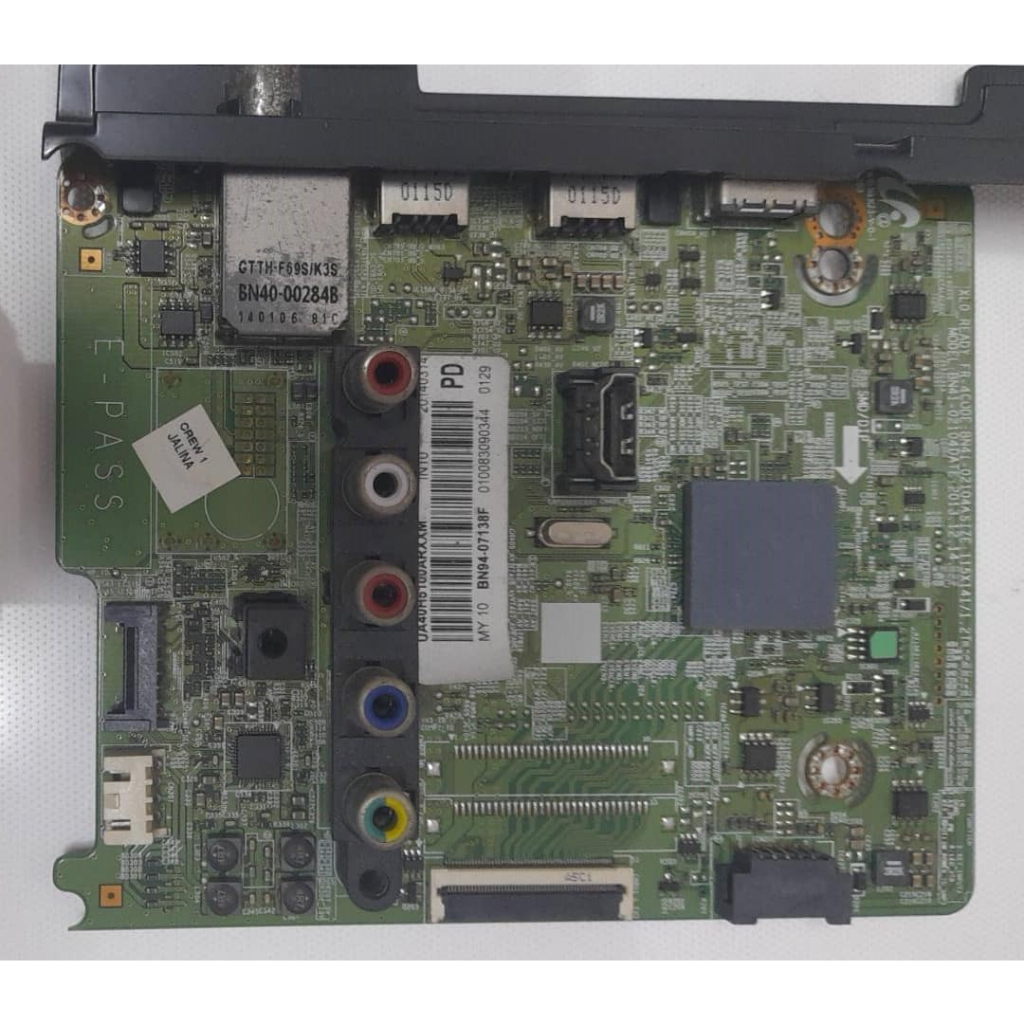 (B341) Samsung UA40H5100AR Mainboard, Powerboard, Tcon, Tcon Ribbon ...