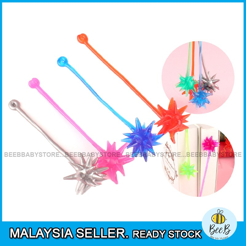 Sticky Meteor Hammer Large Soft Rubber Sticky Ball Scalable Sticky ...