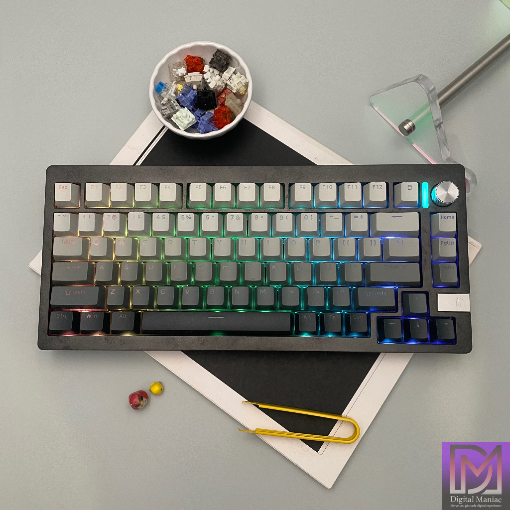 [LOCAL STOCK] Polar Day Keycap Backlit PBT Double Shot OEM Gradient ...