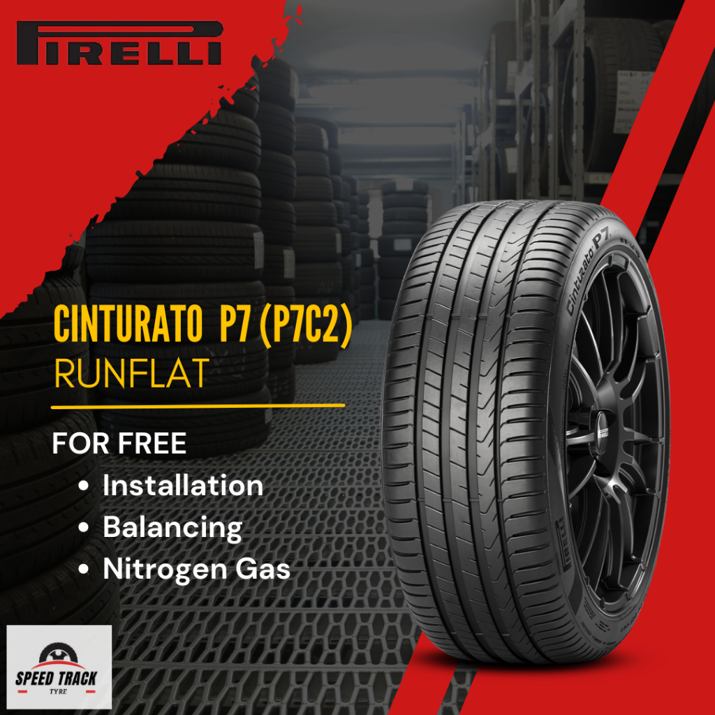 PIRELLI P7 C2 Run Flat 17 18 19 INCH (FREE INSTALLATION/BALANCING ...