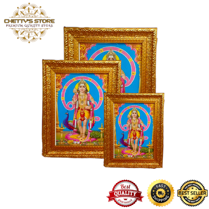 OM MURUGAN PHOTO FRAME (SMALL/MEDIUM/BIG) | Shopee Malaysia