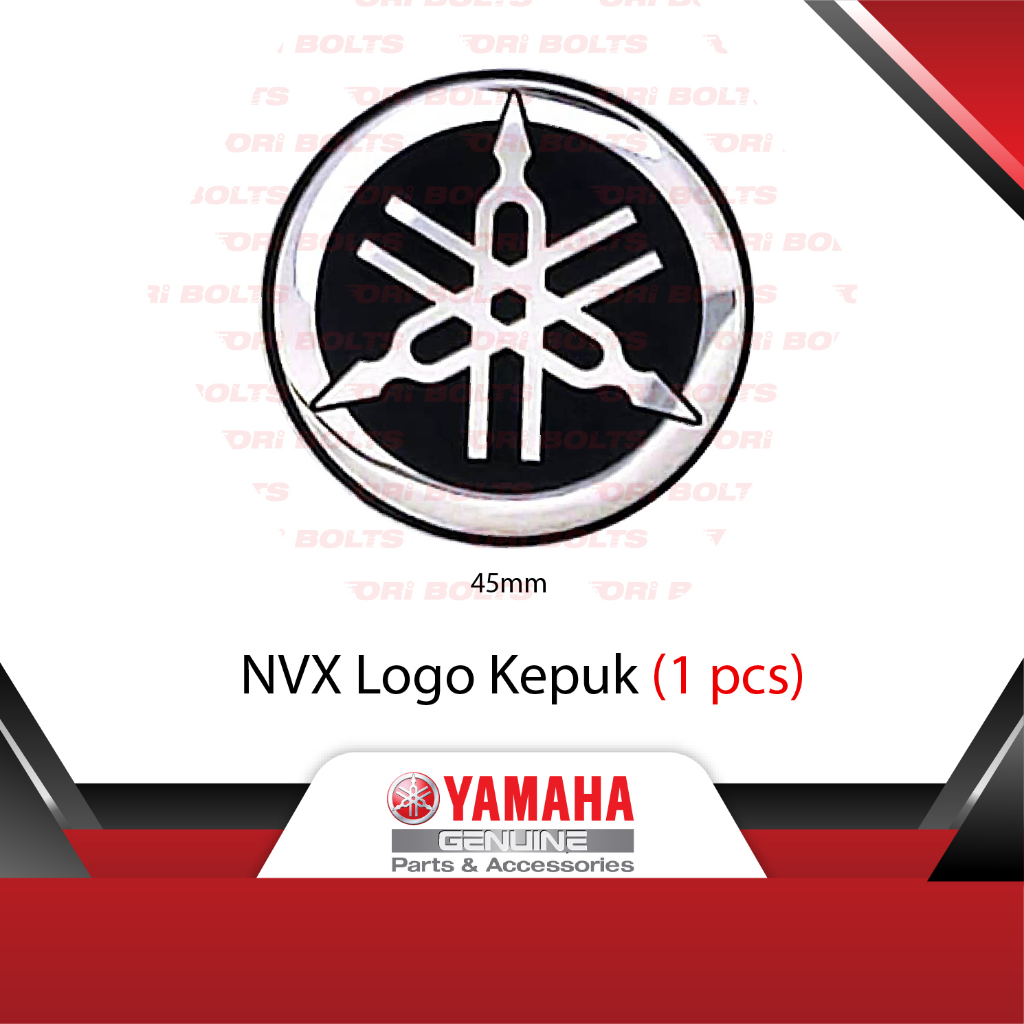 5P2-F839B-00 Yamaha Original Scooter NVX V1 V2 Ego Gear Logo Kepuk ...