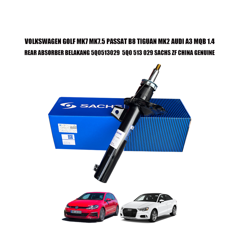 100% ORIGINAL SACHS VOLKSWAGEN GOLF MK7 PASSAT B8 MK2 AUDI A3 MQB 1.4 ...