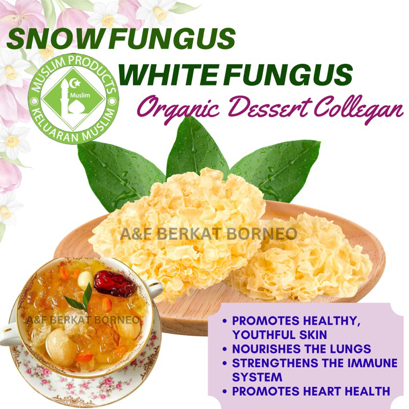 Snow Fungus/White Fungus [ 150 Gram]Beauty Drink/Collegan Drink ...