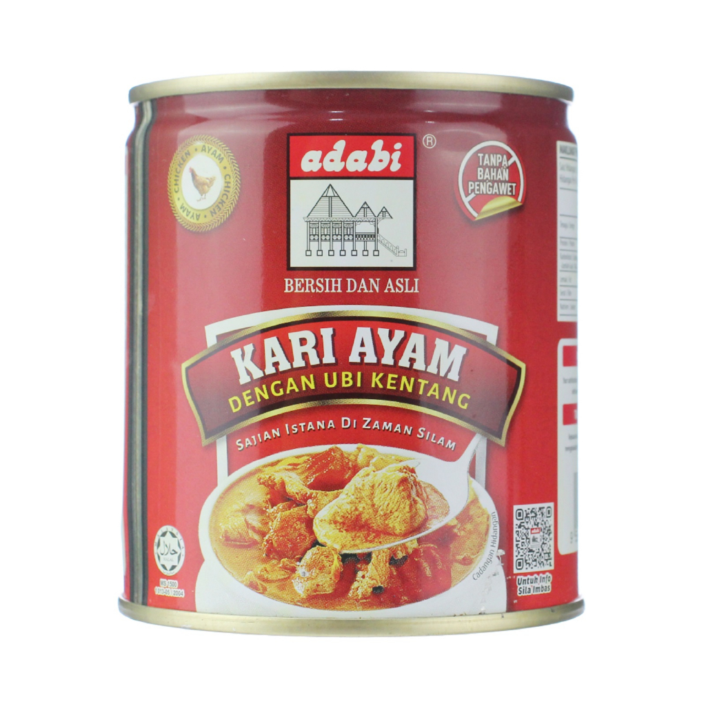 Adabi Chicken Curry With Potatoes (280g) | Shopee Malaysia