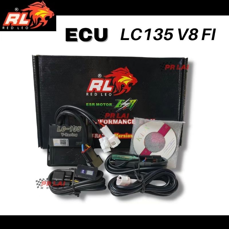 RED LEO ECU RACING LC135 V8 FI ORIGINAL BY ESR MOTOR | Shopee Malaysia