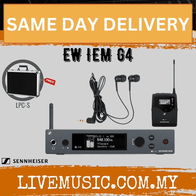 Sennheiser EW IEM G4 Wireless In-Ear Monitoring System ( EW-IEM-G4 ...
