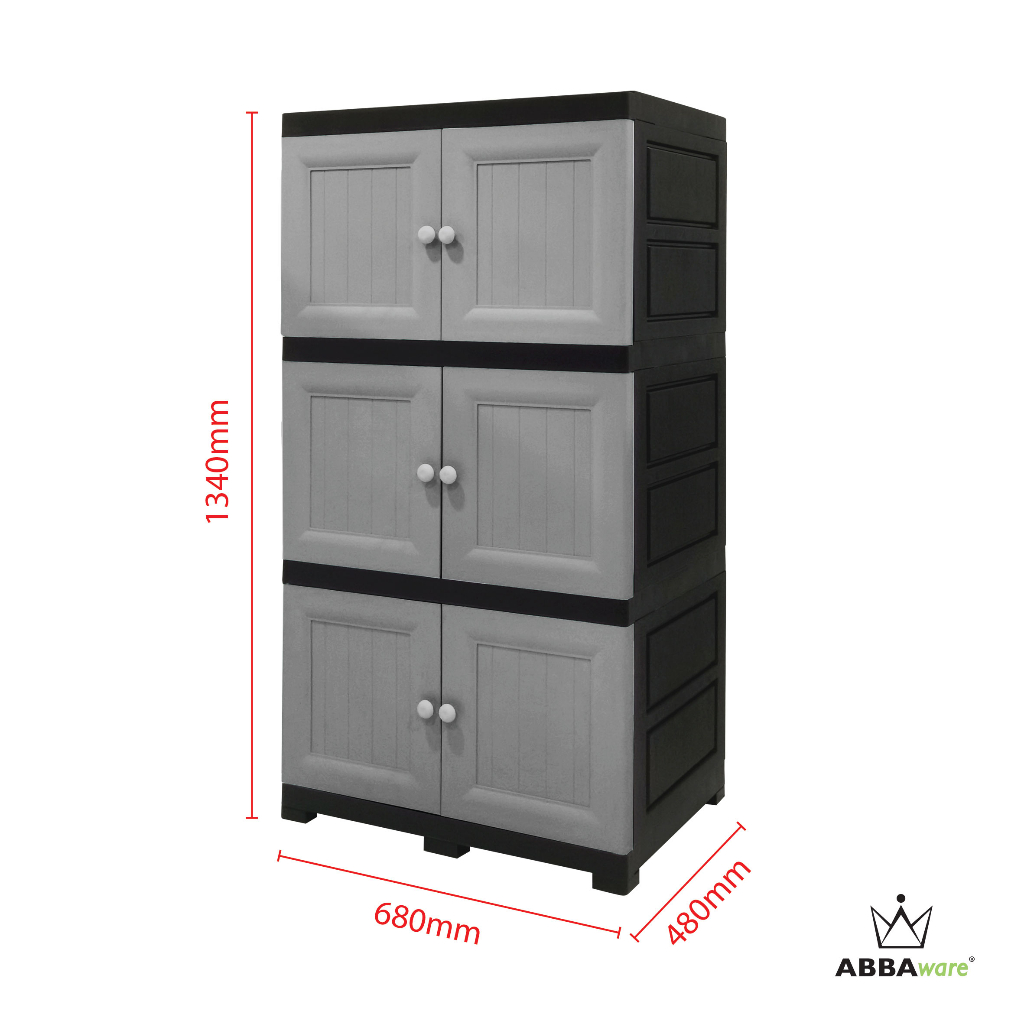 3 Tier Drawer Cabinet Abbaware Large Capacity/Storage Cabinet/ Plastik ...