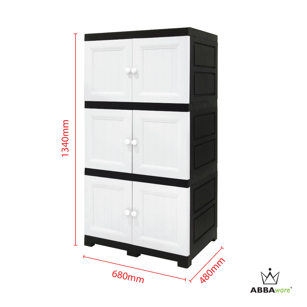 3 Tier Drawer Cabinet Abbaware Large Capacity/Storage Cabinet/ Plastik ...
