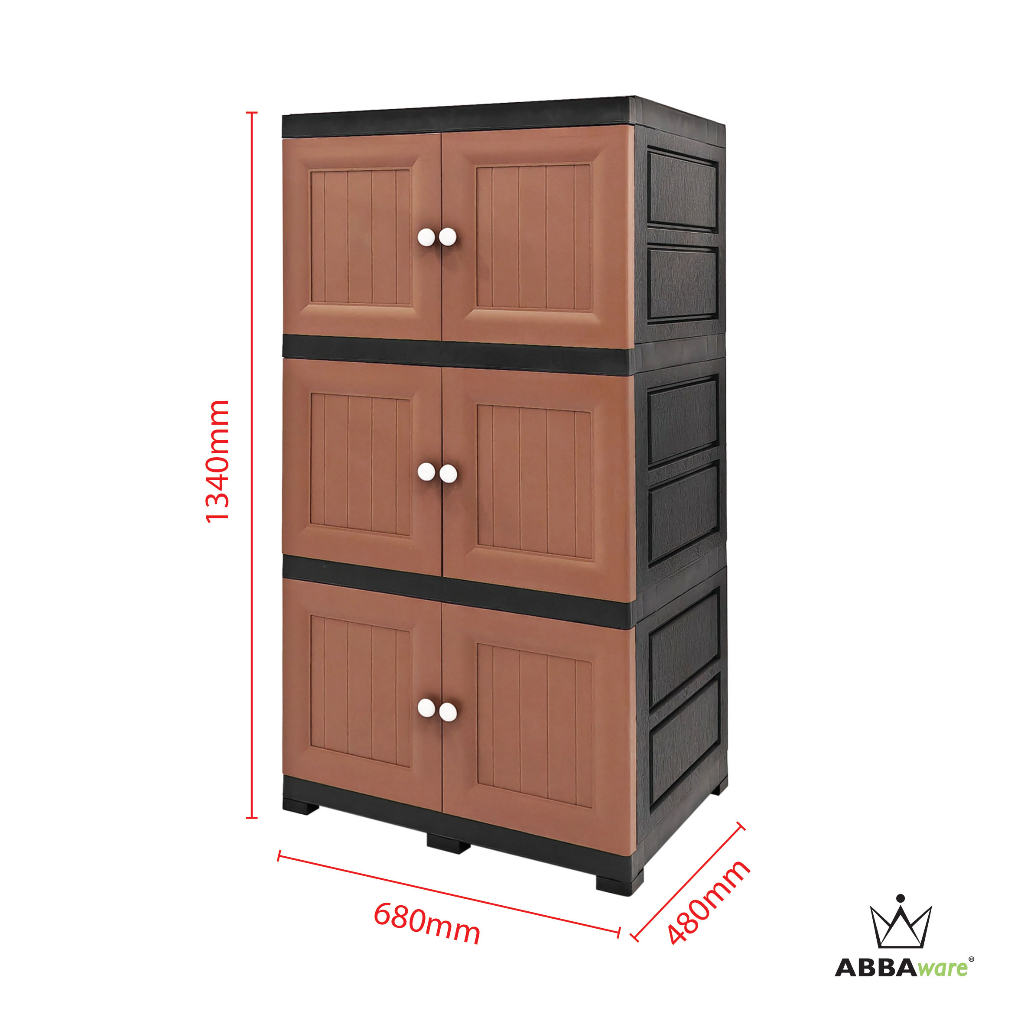 3 Tier Drawer Cabinet Abbaware Large Capacity/Storage Cabinet/ Plastik ...