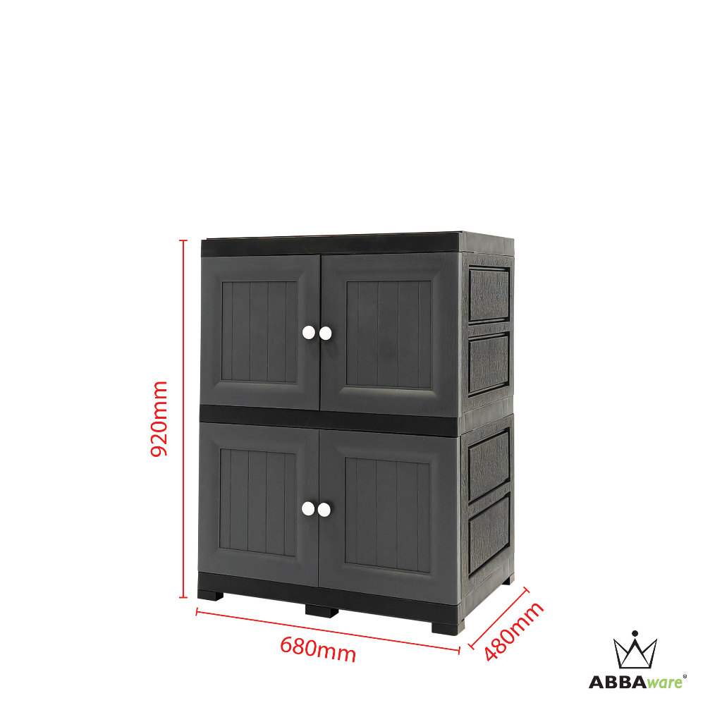 3 Tier Drawer Cabinet Abbaware Large Capacity/Storage Cabinet/ Plastik ...