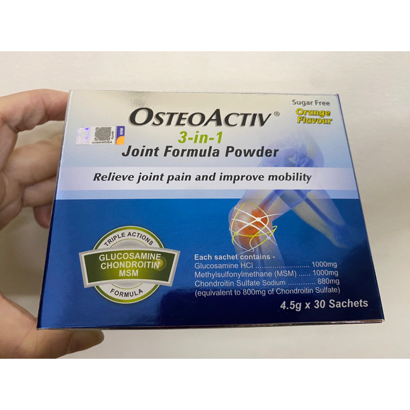 Osteoactiv 3 in 1 Joint Formula Powder 30 Sachets exp 5/2026 | Shopee ...