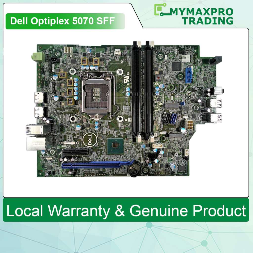 【READY STOCK】Dell Optiplex 5070 SFF Motherboard LGA1151 DDR4 YJMC0 ...