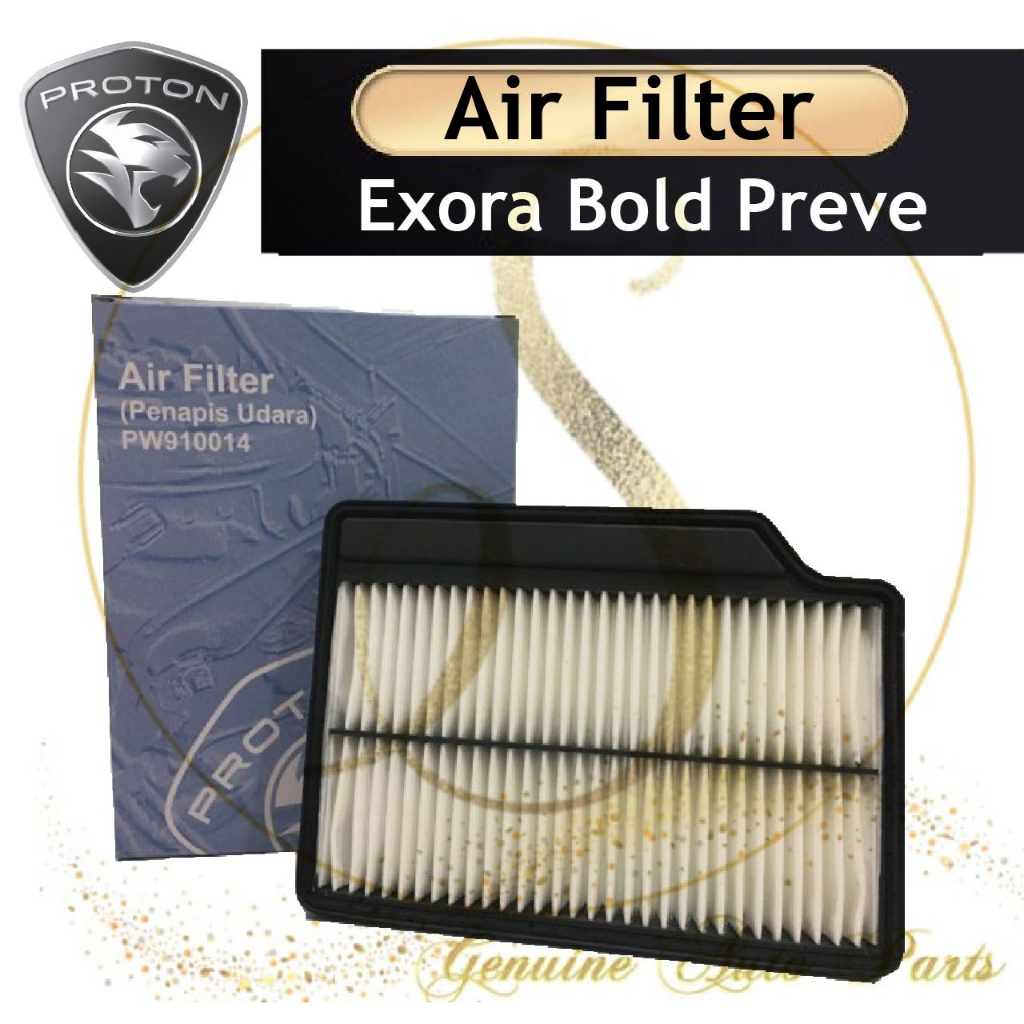 (100% ORIGINAL) PROTON EXORA BOLD PREVE CFE AIR FILTER PW910014 ...