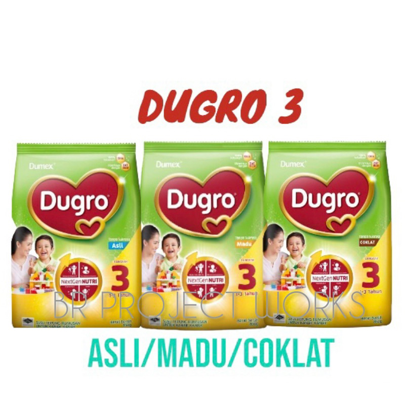Inovasi Terbaharu Dugro 3 (850g) Asli, Madu, Coklat | Shopee Malaysia