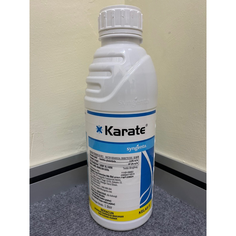 Karate /syngenta/ 1Ltr/ racun serangga | Shopee Malaysia