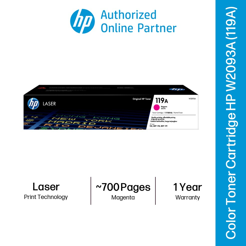 HP Color Laser Multi-Function Printer MFP 178nw (4ZB96A) - Print, Scan ...