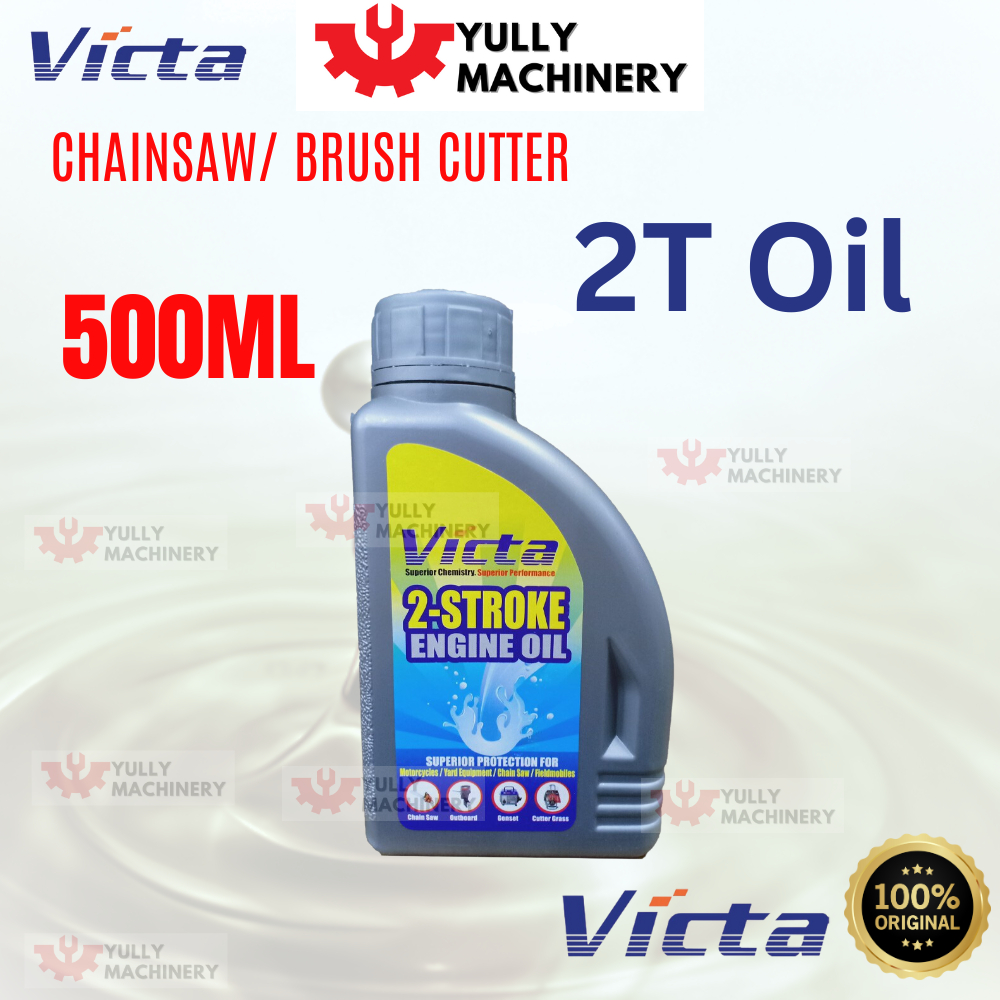 (500ML) Victa 2t Oil Victa/ Minyak 2t Victa (2-STROKE OIL) | Shopee ...