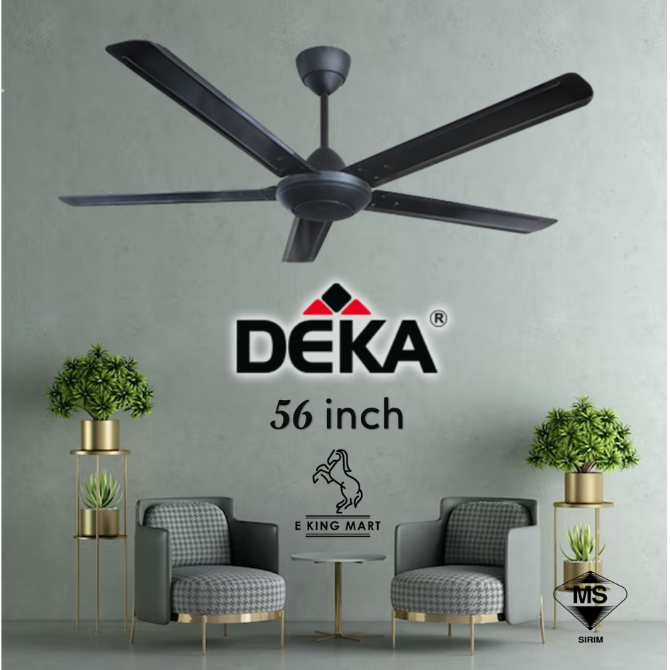 [FREE SHIPPING] DEKA DK-10 5 Blade 5 Speed 56" DK10 5 Speed Fan ...