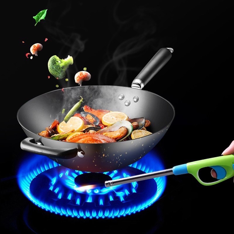 Refillable Kitchen Gas Lighter Pemetik Api Dapur Gas 厨房打火机 Electronic ...