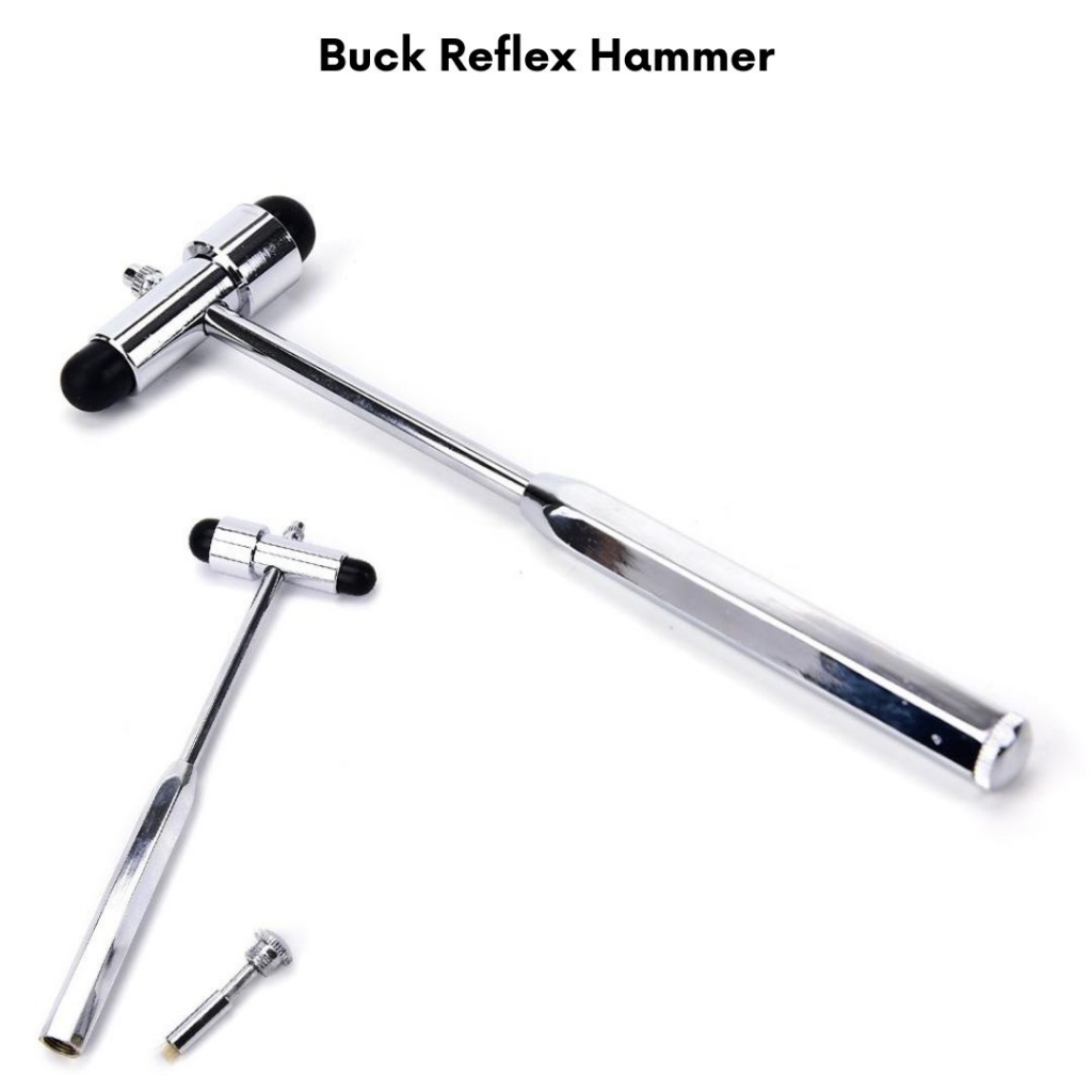 Stainless Steel Buck Reflex Hammer Neurological Instruments Diagnostic ...
