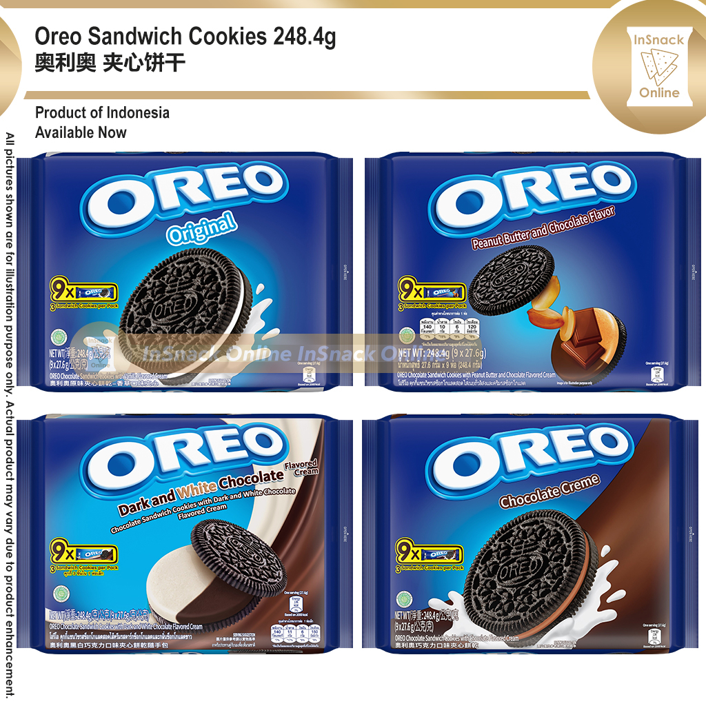 Oreo Chocolate Sandwich Cookies 248.4g 奥利奥 | Shopee Malaysia