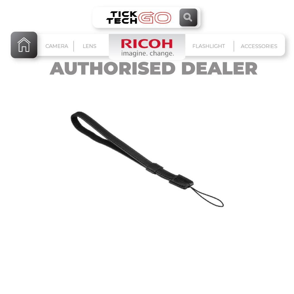 Ricoh GS-2 Leather Hand Strap (with GR logo) | Shopee Malaysia