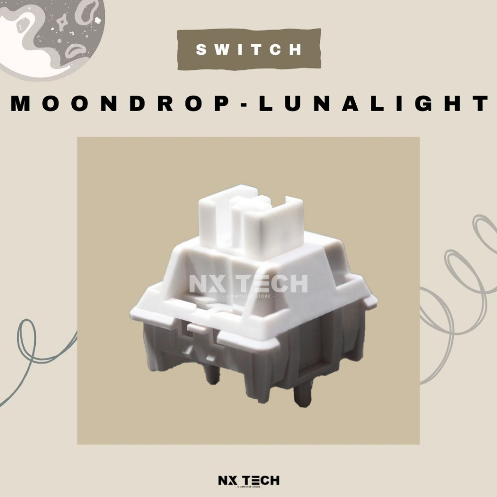 Moondrop - Lunalight 5 pin Linear Switch for mechanical keyboard ...