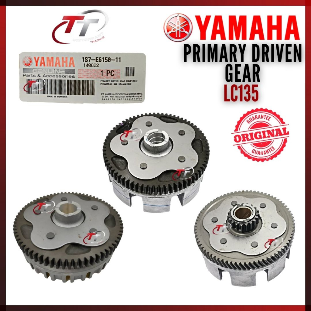 LC135 V1-V8 135LC FI LCV8 LC135 ES 4S 5S Primary Driven Gear Clutch Housing Mangkuk 2S4-E6150-03 ...