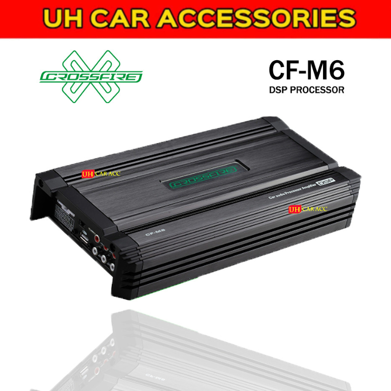 CROSSFIRE HIGH POWER DSP AMPLIFIER WITH 10 BAND EQ CLASS AB M6 | Shopee ...