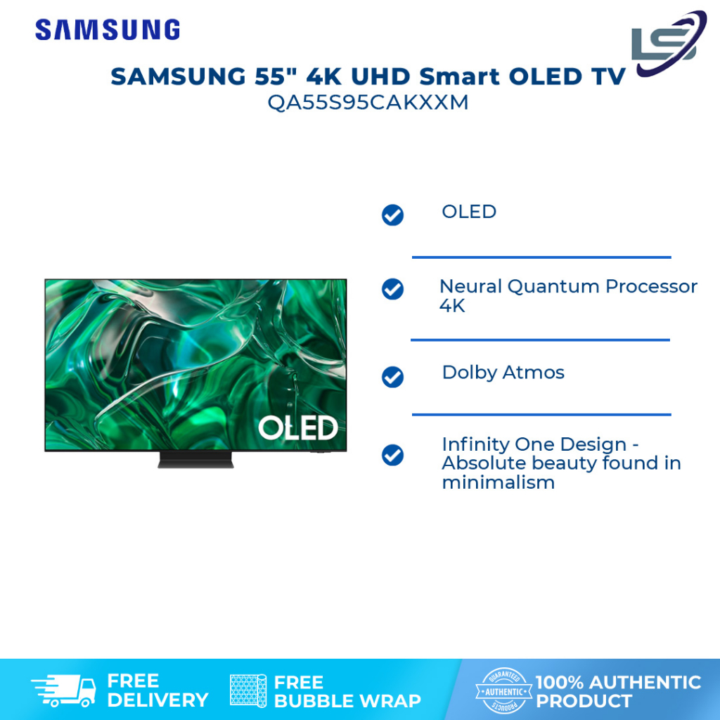SAMSUNG 55" 4K UHD Smart OLED TV QA55S95CAKXXM | Infinity One Design ...