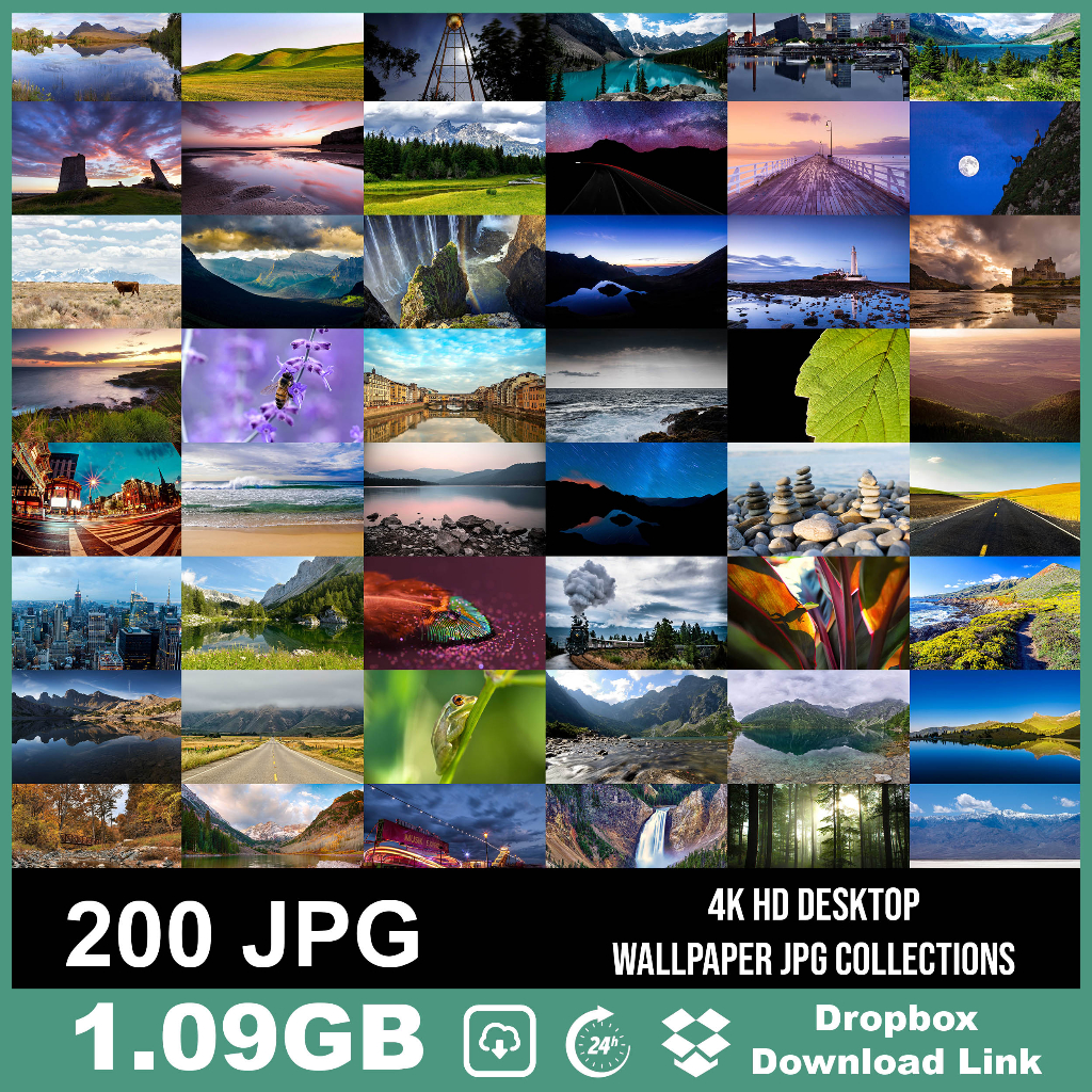 TF131 - 4K Full HD Desktop Wallpaper collections, 200 Landscape wallpaper bundle deal, Desktop ...