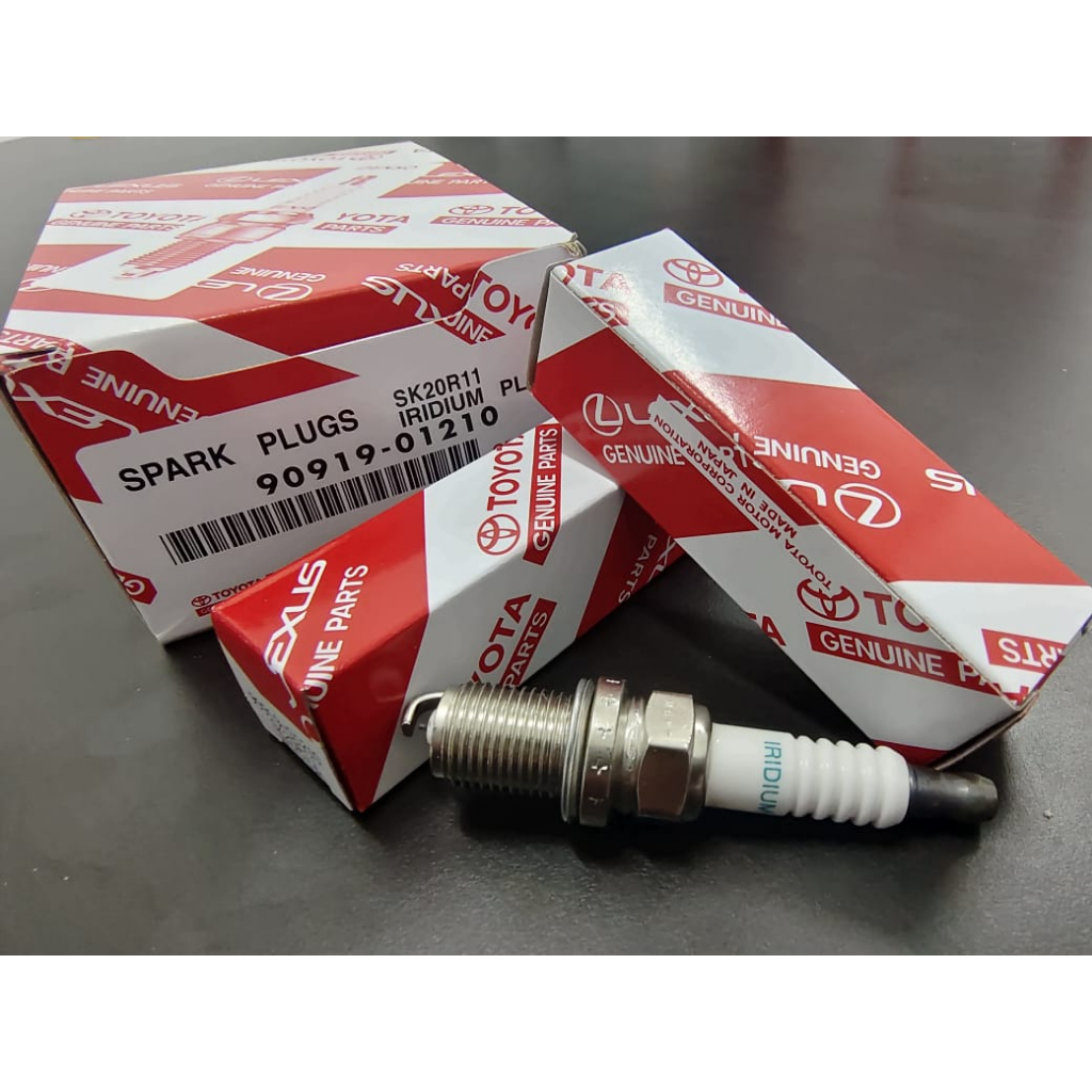 Toyota Estima/Vios/Harrier/Camry/Altis/Alphard IRIDIUM SPARK PLUG 90919-01210(SK20R11) | Shopee ...