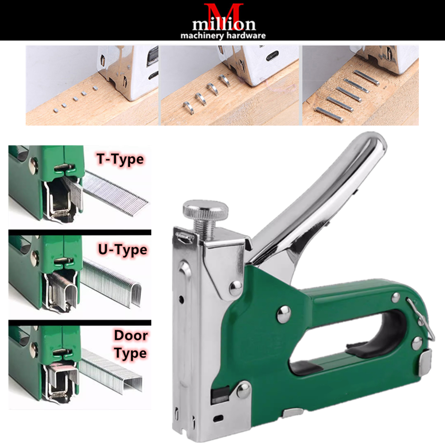Tuosen Heavy Duty 3 In 1 Multitool Nail Staple Metal Gun Stapler ...