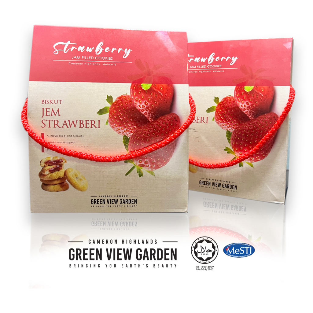 Cameron Highlands - Strawberry Cookies (200 gm) | Shopee Malaysia