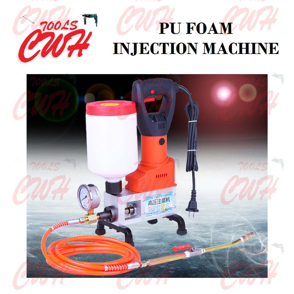 1100W 1300W PU polyurethane foam EPOXY GROUT GROUTING INJECTION PUMP ...
