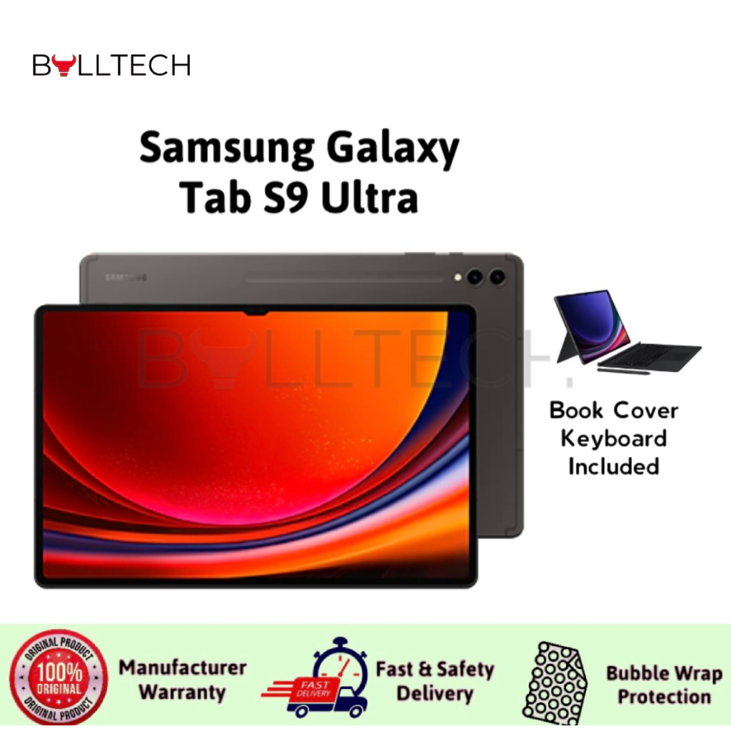 Samsung Galaxy Tab S9 Ultra Wifi S-Pen (X910) 12GB RAM + 256GB/512GB ...