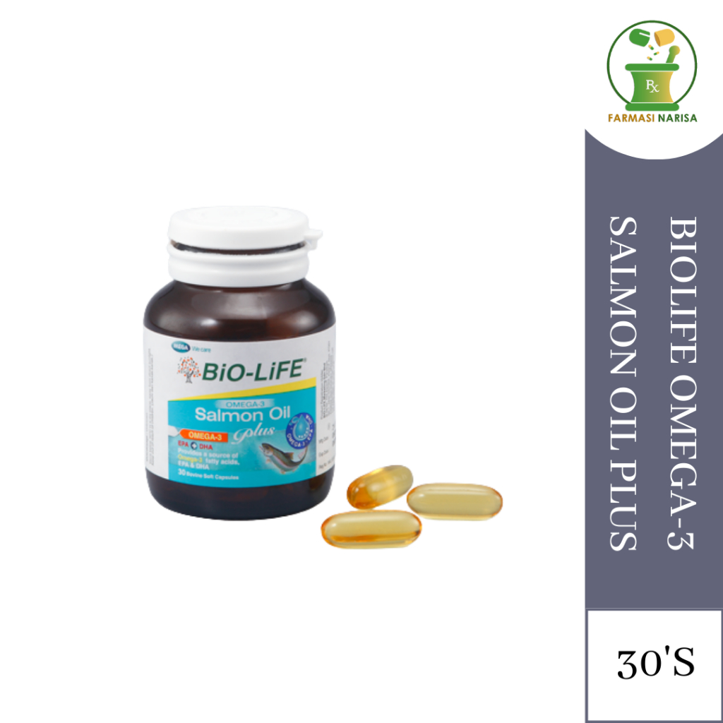 BIOLIFE OMEGA-3 SALMON OIL PLUS | Shopee Malaysia