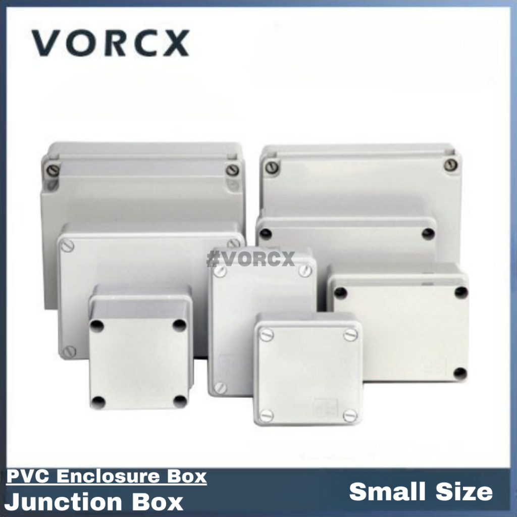 PVC Enclosure Box Junction Box Small Size | Shopee Malaysia