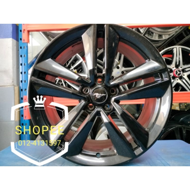 USED SPORT RIM 19 INCH ORIGINAL FORD MUSTANG RM1200 1SET 4PC RIM (KENA ...