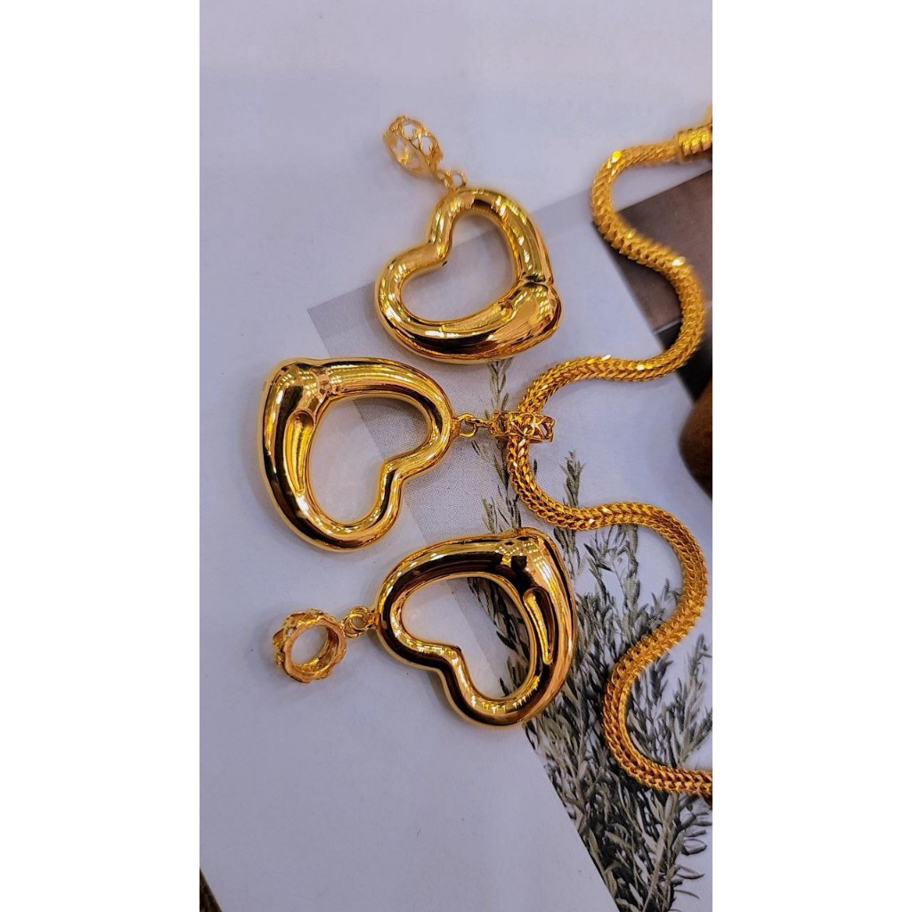 BEADS LOVEY DOVEY HARDGOLD PANDORA EMAS 916 | Shopee Malaysia