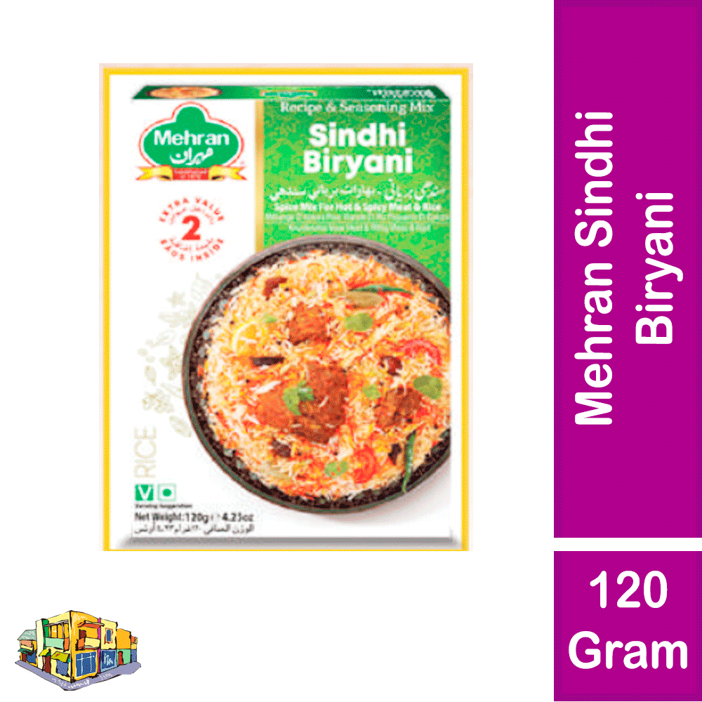 Mehran Sindhi Biryani Masala 120g Pack | Shopee Malaysia