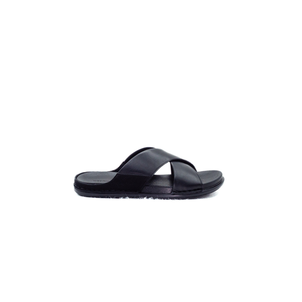 Obermain Men's Shoe Jason Melvin Sandal OJ6284 (Black/Dark Brown) Kasut ...